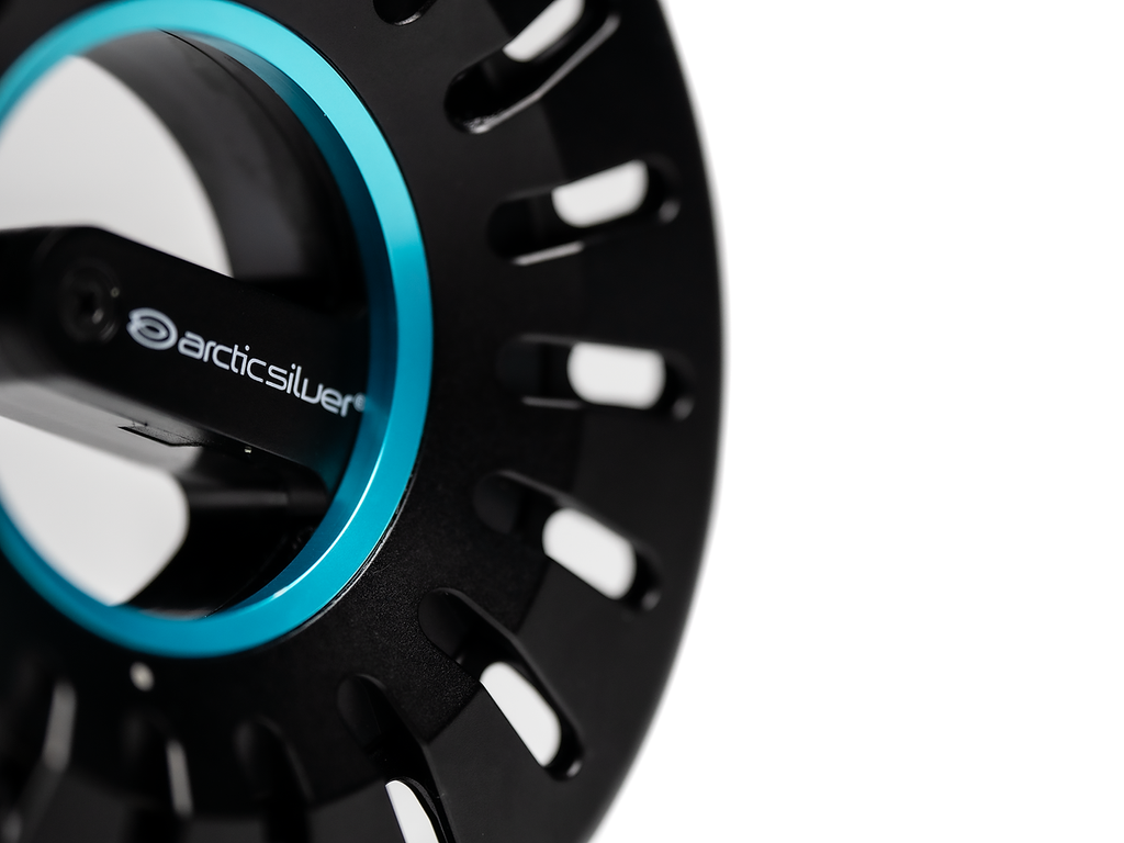 Arctic Silver IC3 Black- HUBLESS Fly Reel